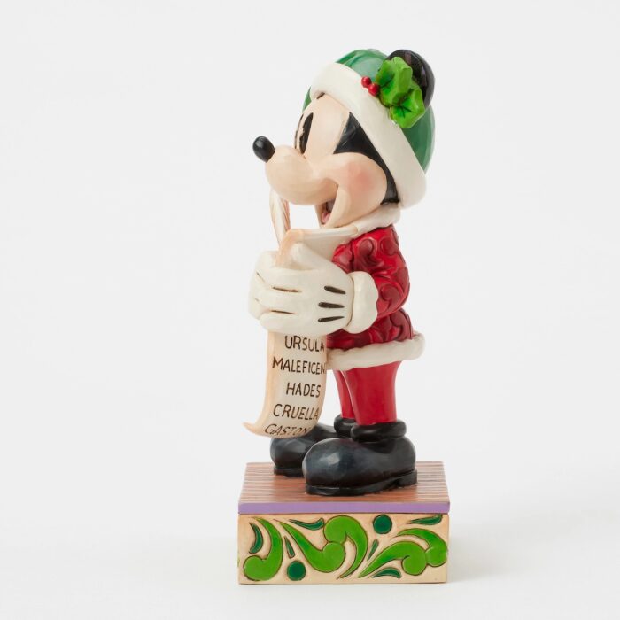 Mickey Mouse Naughty Nice Figurine By Jim Shore